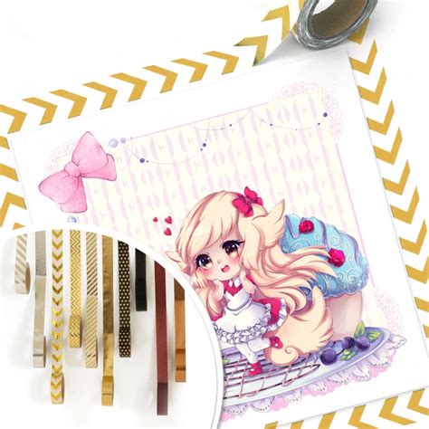 Poster La Doll Blanche Chibi Belle Wall Artde