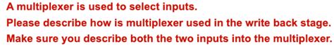 Solved A Multiplexer Is Used To Select Inputs Please Chegg Com
