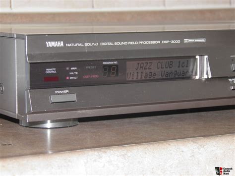 Yamaha Dsp 3000 Natural Sound Digital Sound Field Processor Made In Japan Photo 4082738 Us