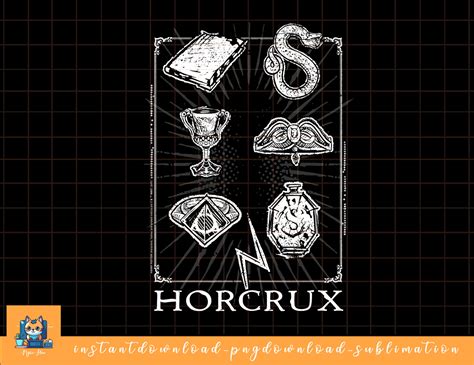 Harry Potter Horcrux Symbols Png Sublimate Digital Downloa Inspire