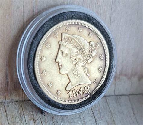 Got Myself An Early Christmas Present 530 For This 1848 Half Eagle