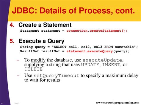 PPT JDBC Introduction PowerPoint Presentation Free Download ID
