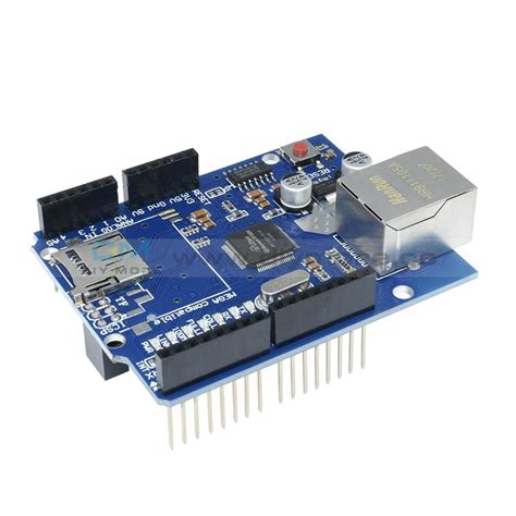 W5100 Ethernet Shield For Arduino Main Board Uno R3 Atmega 328 1280 Me