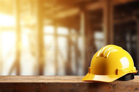 Symbol Of Safety On The Construction Site Generative By Ai Stock Illustration Illustration Of