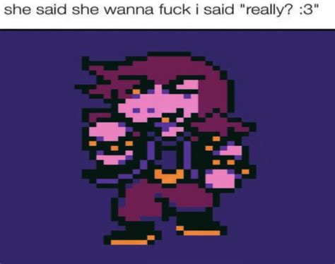 Susie The Best Pixel Art Undertale Undertale Fanart