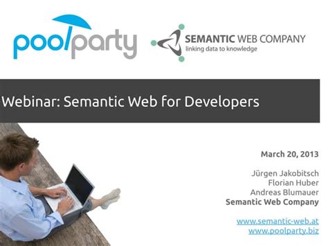 Webinar Semantic Web For Developers Ppt