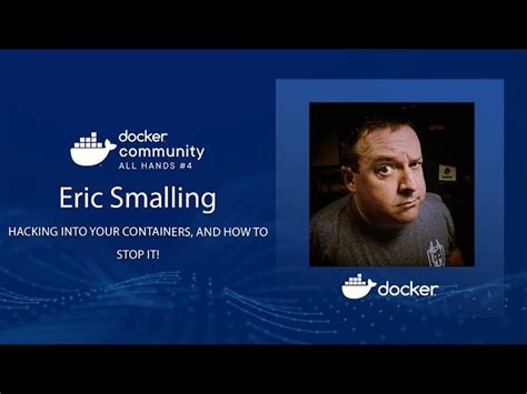 conference talks talk hacking into your containers and how to stop it