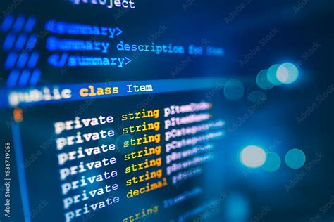 C Sharp Programming Language Source Code Example On Monitor C Source