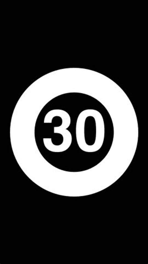 30 Seconds Countdown Timer Animation Simple Stock Footage Video 100