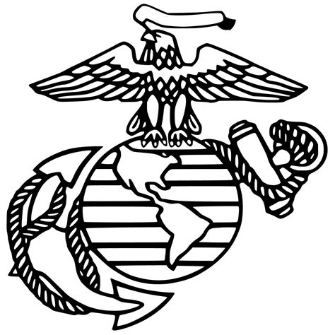 Usmc Marine Eagle Ega Corp Marine Corp Semper Fi Car Sticker Etsy
