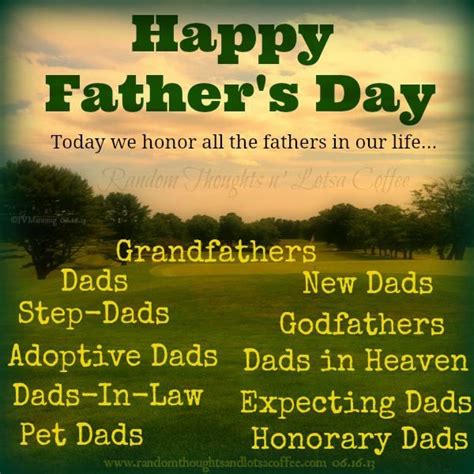 Happy Fathers Day Today We Honor All The Fathers In Our Life Happy