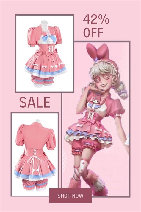 Game Identity V Cheerleader My Melody Cosplay Costume Lily Barriere