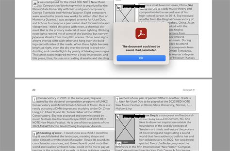 can t save when i m trying to save a pdf i m remed adobe product
