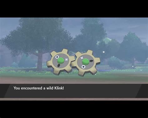 [gen Viii] Shiny Klink Appears After 322 Encounters Never Really Liked Klink That Much But The