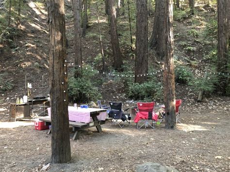 Big Sur State Park Campground Tent Camping At Pfeiffer Big Sur State