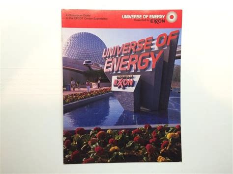 Epcot Center Classroom Guide Rare Magazine Style