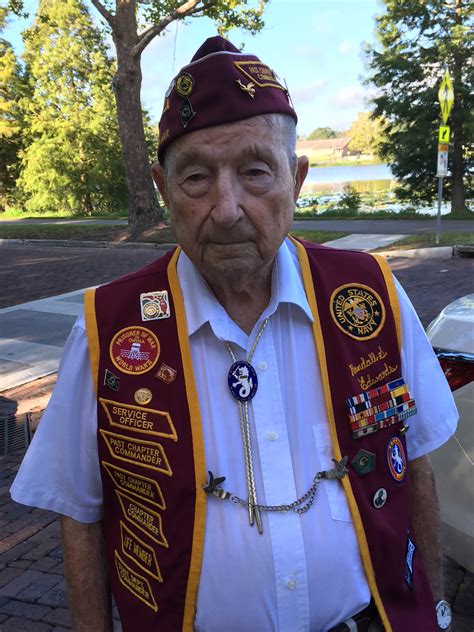 Bill Rufty Former Wwii Prisoner Of War Marks Powmia Day Monument In