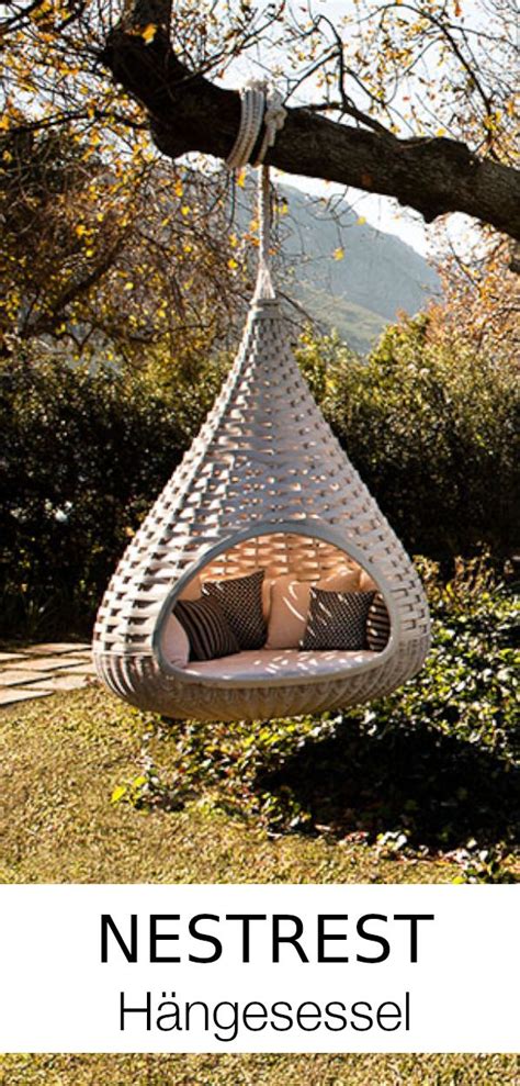 Hängesessel Strandkorb Modernes Design Lounge Möbel Gartenmöbel Terrassenmöbel