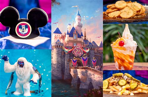 70 New Disneyland 70th Anniversary Foods And Novelties Just Released