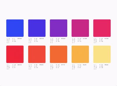 Instagram Color Palette