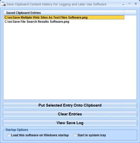 Download Save Clipboard Content History For Logging And Later Use Software V7 0 AfterDawn