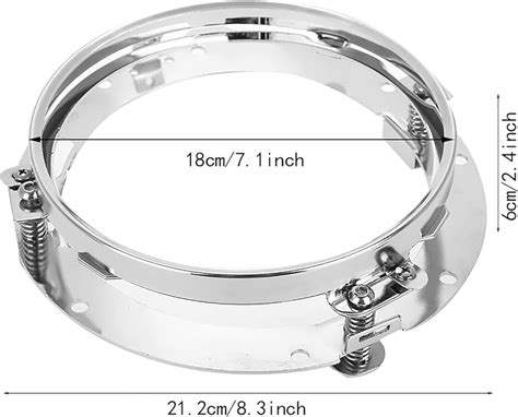 Bucket Bracket 7 Inch Led Headlight Mounting Bracket Ring Adapter Assemblies Sale