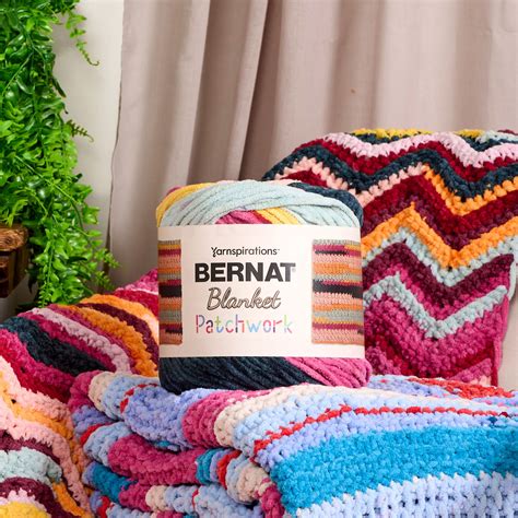 Bernat Blanket Patchwork Yarn 300g 10 5oz Yarnspirations