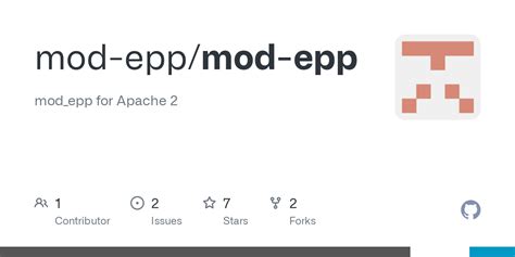 GitHub Mod Epp Mod Epp Mod Epp For Apache 2