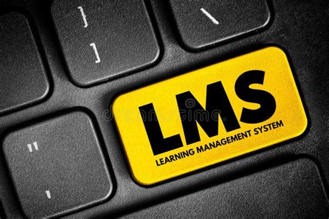Lms Learning Management System Acronym Software Application For The Administration