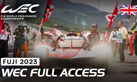Watch Wec Full Access Fuji Sportscar365