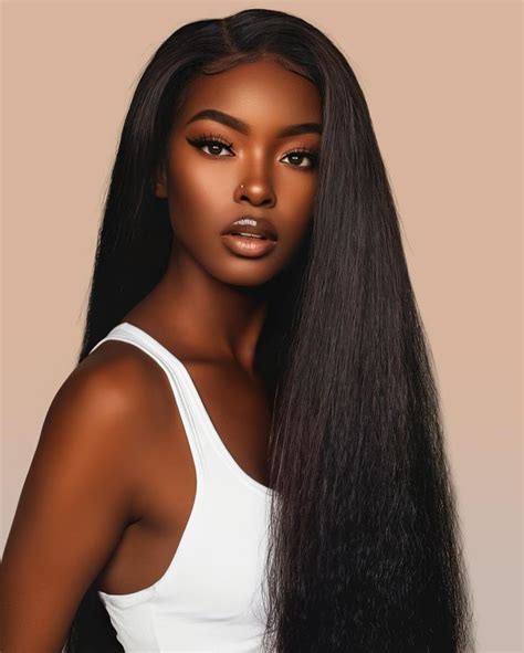 Premium Virgin Hair 2×6 Kinky Straight Wig Fabluxe Hair