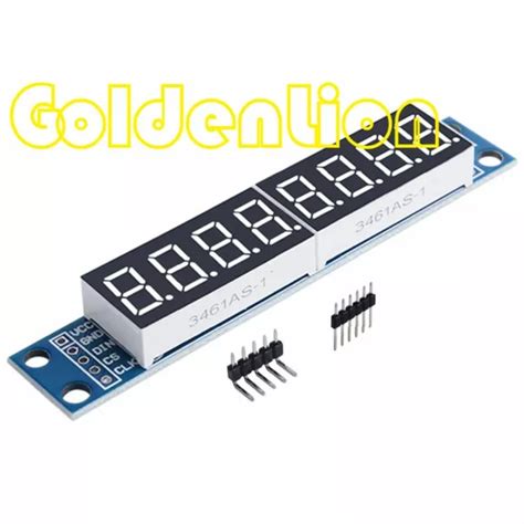 Display Led 7 Segmenti Max7219 Display Modulo Arduino Raspberry Eur 4