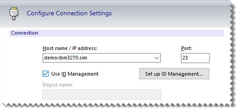 Set Up Terminal Id Management For Reflection Desktop Sessions