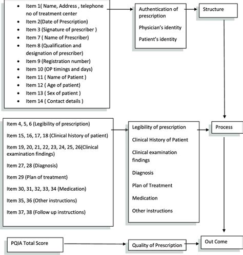 Theoretical Framework For The Pqia Using The Donabedian Structure Download Scientific Diagram