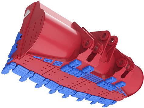 Mining Wheel Loader Heavy Duty Rock Buckets Enstruc