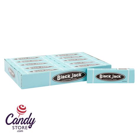 Black Jack Chewing Gum Packs 20ct