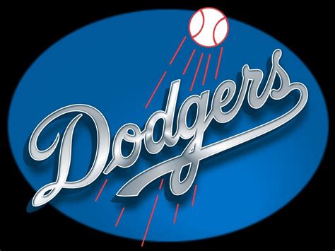 Clip Art Of Los Angeles Dodgers Logo Free Image Download