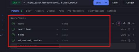 How To Use The Facebook Meta Ad Library Api