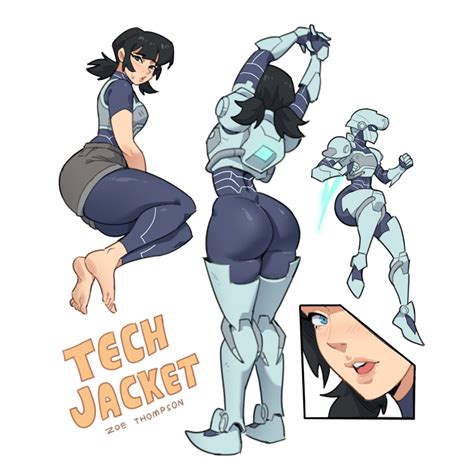 Zoe Thompson And Tech Jacket Invincible Drawn By Kazumatmh Danbooru