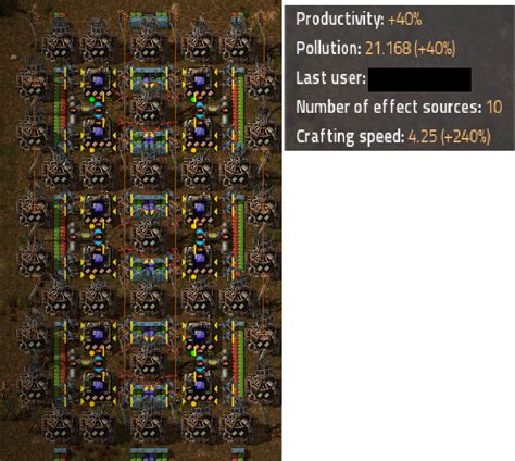 Processing Unit Production [beacons Productivity] R Factorio