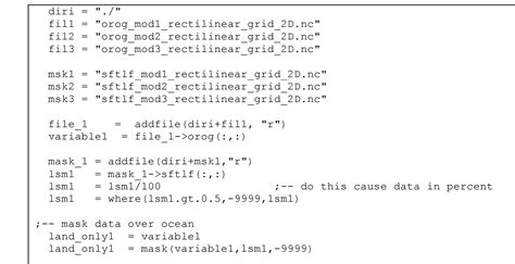 how can i use shapefiles in ncl to create a spatial subset of netcdf