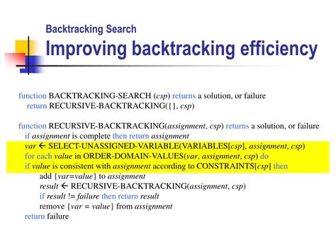 Ppt Chapter 5 Constraint Satisfaction Problems Powerpoint Presentation Id5693366