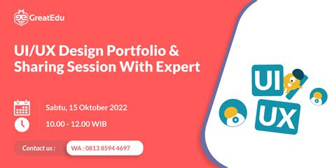 Tiket Ui Ux Design Portfolio And Sharing Session With Expert Harga Promo
