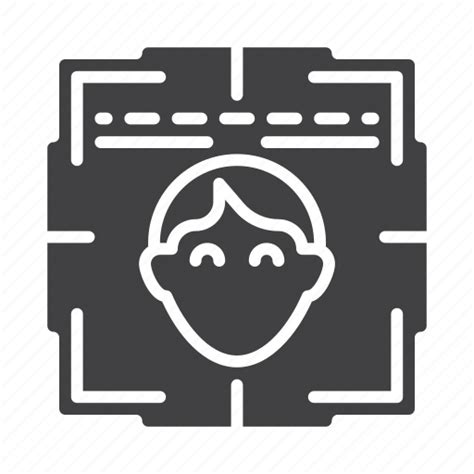 Face Facial Scan Verification Icon