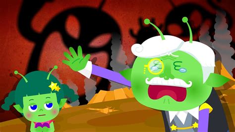 몬스터 유치원 18 에밀리 이야기 삐빠별에 나타난 외계족 때문에 유아 인성동화★지니키즈 Youtube