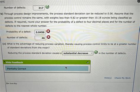 Number Of Defects B Through Process Design Chegg