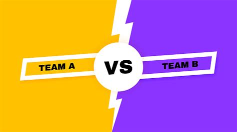 현대 대 전투 배경 번개 볼트와 전투 헤드 라인 대 참가자 전투기 또는 팀 간의 경쟁 벡터 일러스트레이션 전투에 대한 스톡 벡터