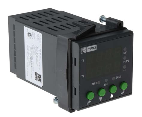 RS PRO Panel Mount Multi Function Timer Relay 110 240V Ac DPDT 01 S 999days RS