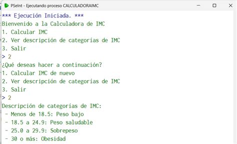 Proyecto Algoritmos Programas En Pseint