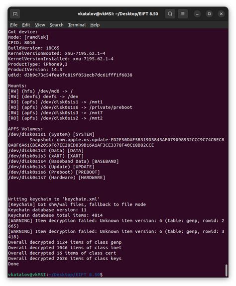 Ios Forensic Toolkit Exploring The Linux Edition Elcomsoft Blog